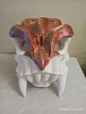 Fallout Deathclaw Skull Mask by Jeon MakerWorld: Download Free 3D Models