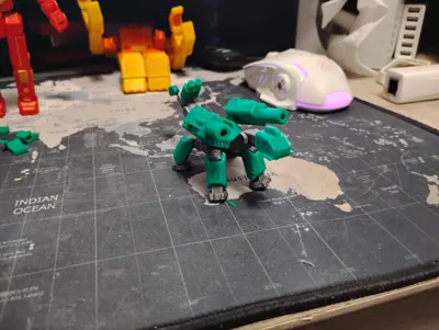 Long Neck Mecha - Model Kit - Free 3D Print Model - MakerWorld