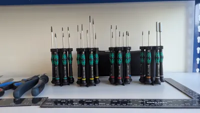 Wera Kraftform Micro screwdrivers stand by PeterMakesThings - MakerWorld