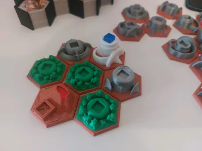 Terraforming Mars Full 3D Tile Set - Free 3D Print Model - MakerWorld