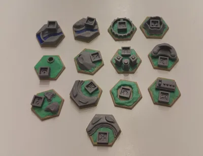 Terraforming Mars Full 3D Tile Set by XmonikerX MakerWorld: Download ...