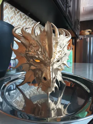 Dragon Mask - Free 3D Print Model - MakerWorld