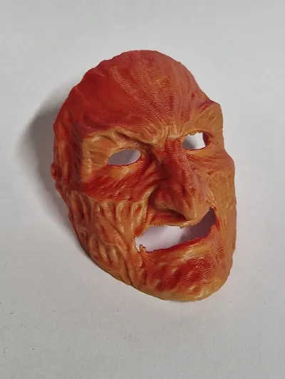 Freddy Krueger Nightmare Mask by stefanobaraldo1 - MakerWorld