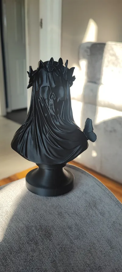 Flutterby Skull Bust by LanternLore MakerWorld: Download Free 3D Models