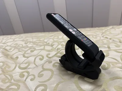 Gear Phone Stand by Pork3D.com - Free 3D Print Model - MakerWorld