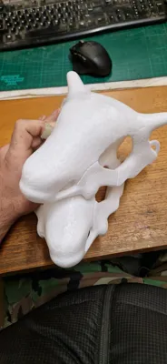cubone dog mask animal by K&A3DPRINTS MakerWorld: Download Free 3D Models