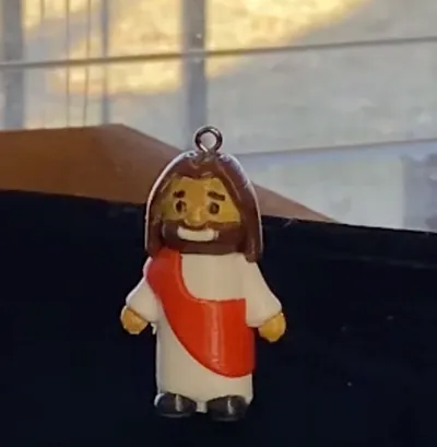 Mini Jesus Keychain by J Hardy MakerWorld: Download Free 3D Models