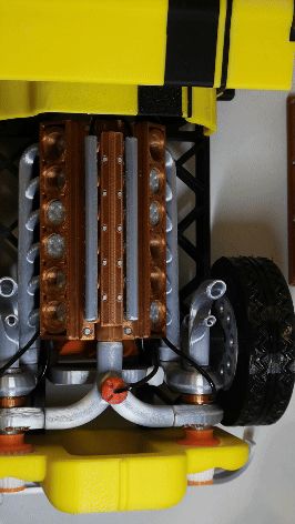 HOT ROD V8 - Spring engine by AD-Concept MakerWorld: Download Free 3D ...