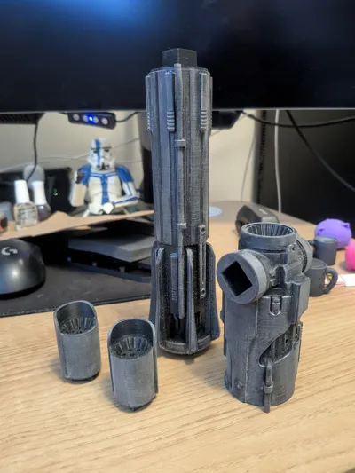 Kylo Ren Lightsaber by 3D Delight MakerWorld: Download Free 3D Models