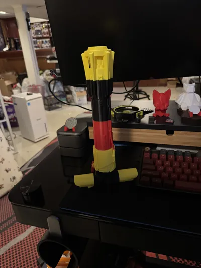 Kylo Ren Lightsaber by 3D Delight MakerWorld: Download Free 3D Models