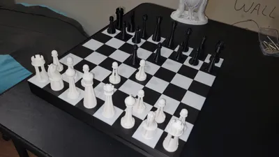 Full Size Modular Magnetic Chess Set by JC 3D MakerWorld: Download Free ...