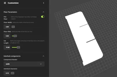 Parametric Box Divider for Filament Storage by BlainLeVilain MakerWorld ...