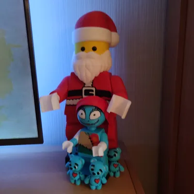 Sally | Nightmare Before Christmas - BRICK by Emanuele MakerWorld: Download Free 3D Models