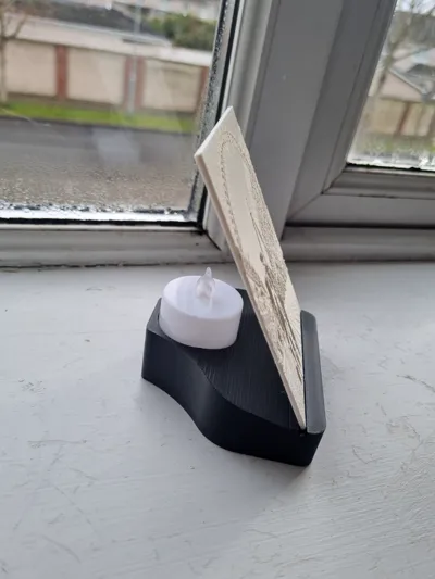 Lithophane stand by Meesie3D MakerWorld: Download Free 3D Models