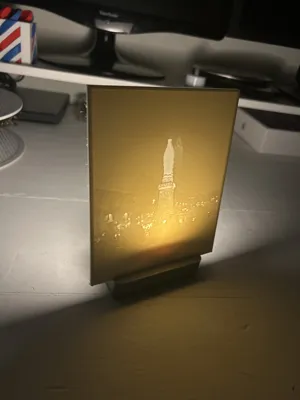 Lithophane stand by Meesie3D MakerWorld: Download Free 3D Models