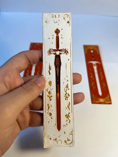 Elven Blades - Bookmark Set - Free 3D Print Model - MakerWorld