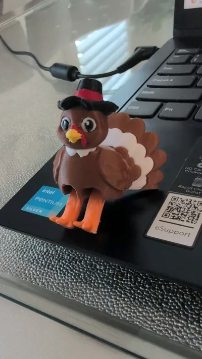Thanksgiving Turkey - Free 3D Print Model - MakerWorld