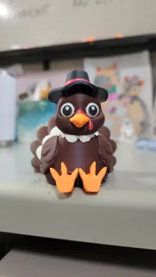 Thanksgiving Turkey - Free 3D Print Model - MakerWorld