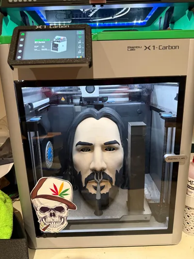 John Wick (Fan Art) Cosplay Mask by KristenForge MakerWorld: Download ...