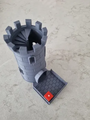 Traditional Dice Tower - Free 3D Print Model - MakerWorld