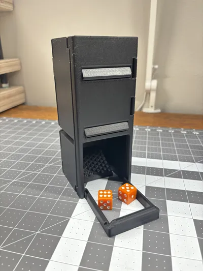 Folding Collapsible Dice Tower by by Truitt MakerWorld: Download Free ...