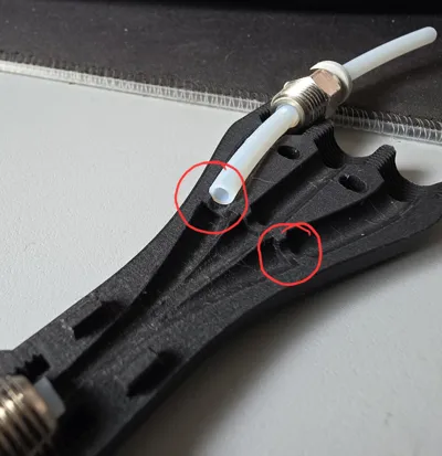 PTFE Bowden Y Splitter (3 way) - Free 3D Print Model - MakerWorld