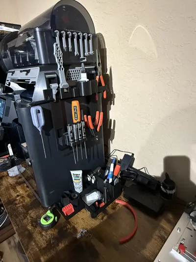 Tool Holder for AMS riser V2 Remix Remixed by Nutje - MakerWorld