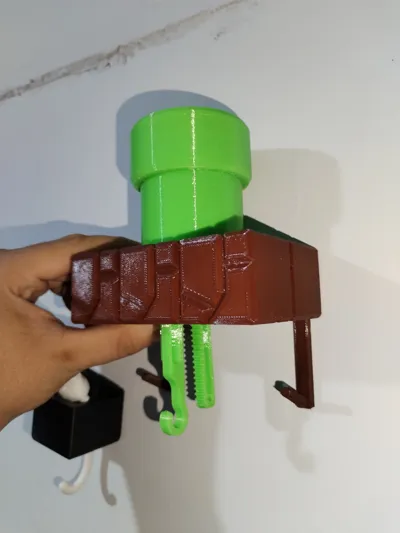 Super Mario pipe Chomper by SolidWorks魔方云学院 MakerWorld: Download Free ...