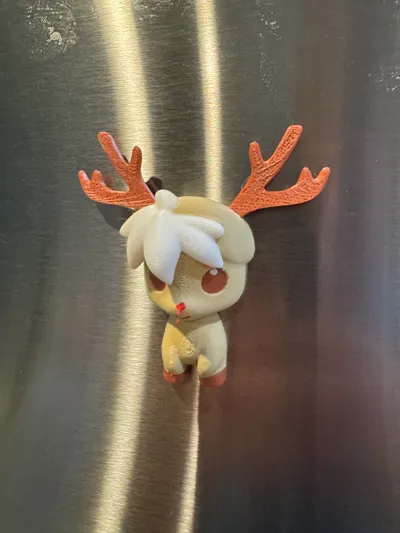 Reindeer Magnet by xxLASWSxx - MakerWorld