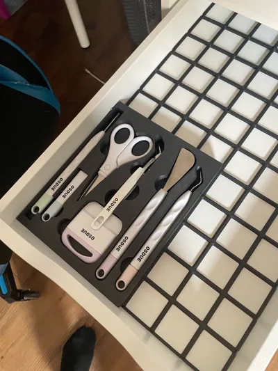 Cricut accessories Gridfinity tray - Free 3D Print Model - MakerWorld