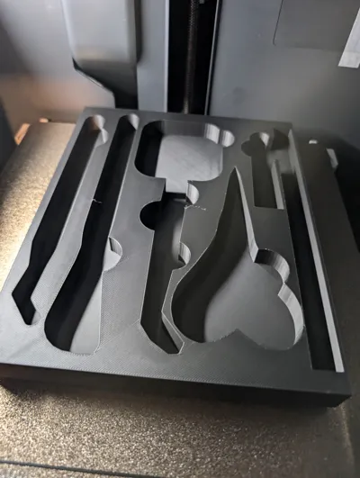 Cricut accessories Gridfinity tray Remixed by FFxD MakerWorld: Download ...