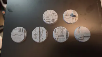 40k industrial Bases by Pathfinder MakerWorld: Download Free 3D Models