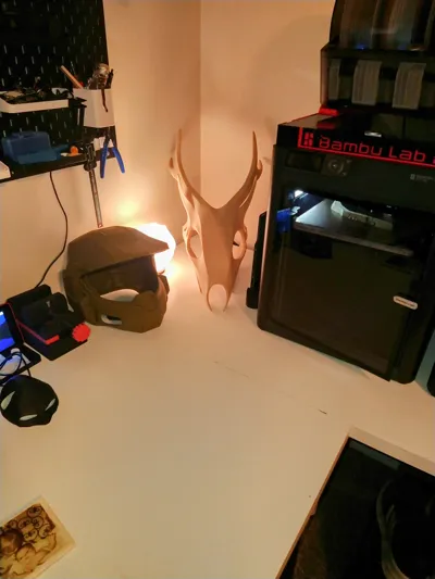 Wendigo skull by pozsar MakerWorld: Download Free 3D Models