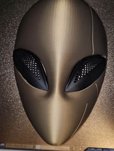 CYBER ALIEN MASK by REXXU MakerWorld: Download Free 3D Models