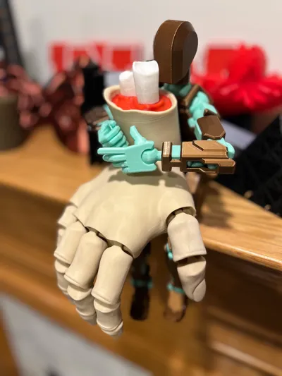 Flexi hand - Free 3D Print Model - MakerWorld