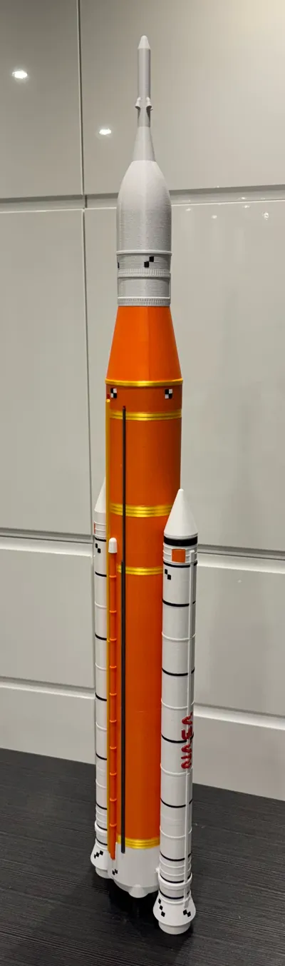 Artemis 1:100 approximately 1m tall - Free 3D Print Model - MakerWorld