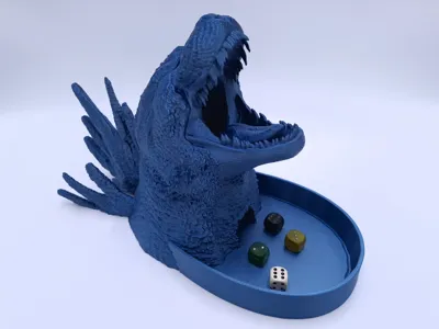 Godzilla Minus one Dice Tower by MiX&BitS MakerWorld: Download Free 3D ...
