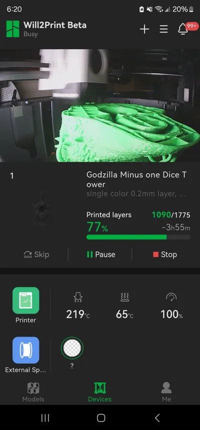 Godzilla Minus one Dice Tower by MiX&BitS MakerWorld: Download Free 3D Models