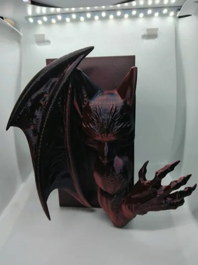 Bat Book Nook by PinkyWings MakerWorld: Download Free 3D Models