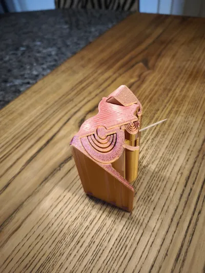 Print in Place - Toothpick Dispenser - V5.44 by GmD MakerWorld ...
