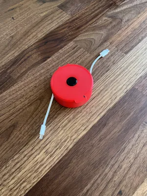 Retractable Cable Organizer - With Stop - Free 3D Print Model - MakerWorld