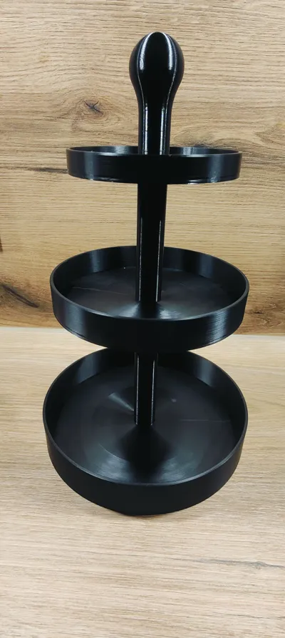 Three Tiered Snack & Cake Stand, Serving Stand by Deltaprints ...