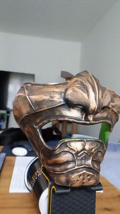 Samurai Oni Mask #02 by ONI.FORGE MakerWorld: Download Free 3D Models