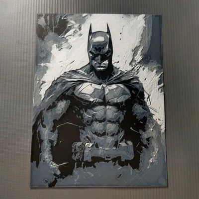 batman relief created using Hueforge by FalseShepard MakerWorld ...