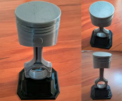 Piston Lamp by Anghelus MakerWorld: Download Free 3D Models