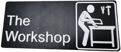 The Workshop - The Office Sign by UseLess Engineering - MakerWorld