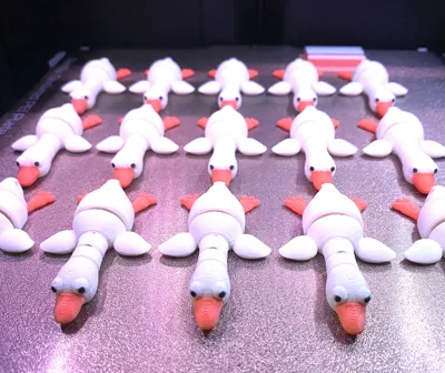 Flexi funny goose by ilya91 MakerWorld: Download Free 3D Models
