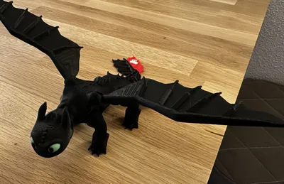 toothless 3d reference