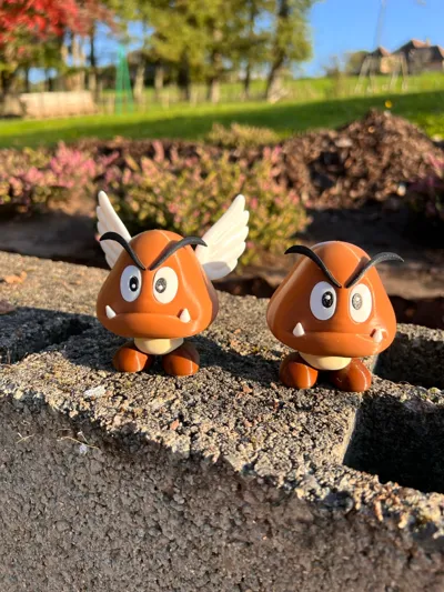 Goomba and Paragoomba Multi-Part by Playco3D MakerWorld: Download Free ...