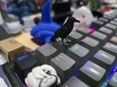 Preeing Raven Remixed by Maderen MakerWorld: Download Free 3D Models